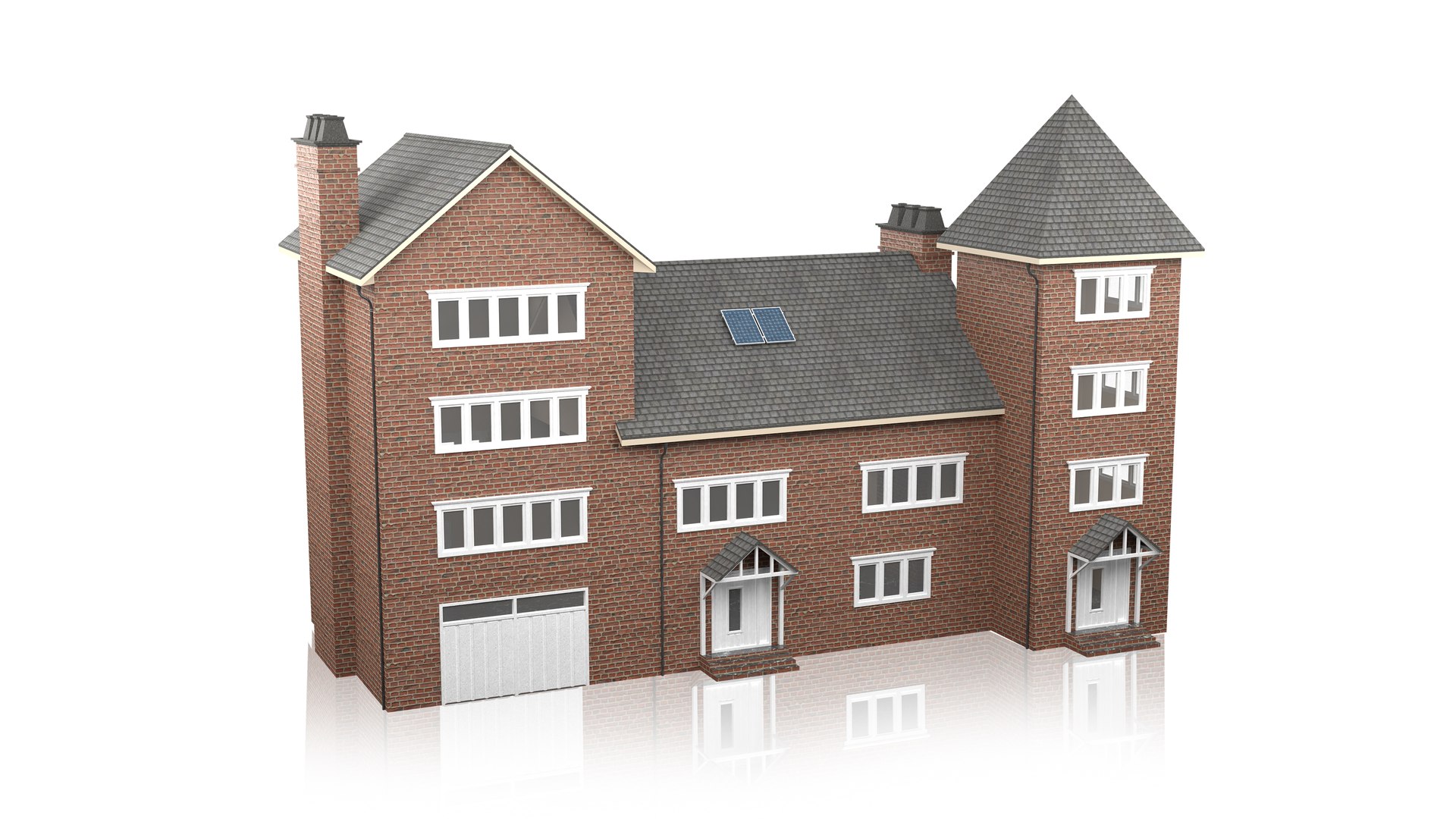 British House Design Collection - 6 Pieces 3D - TurboSquid 2268917