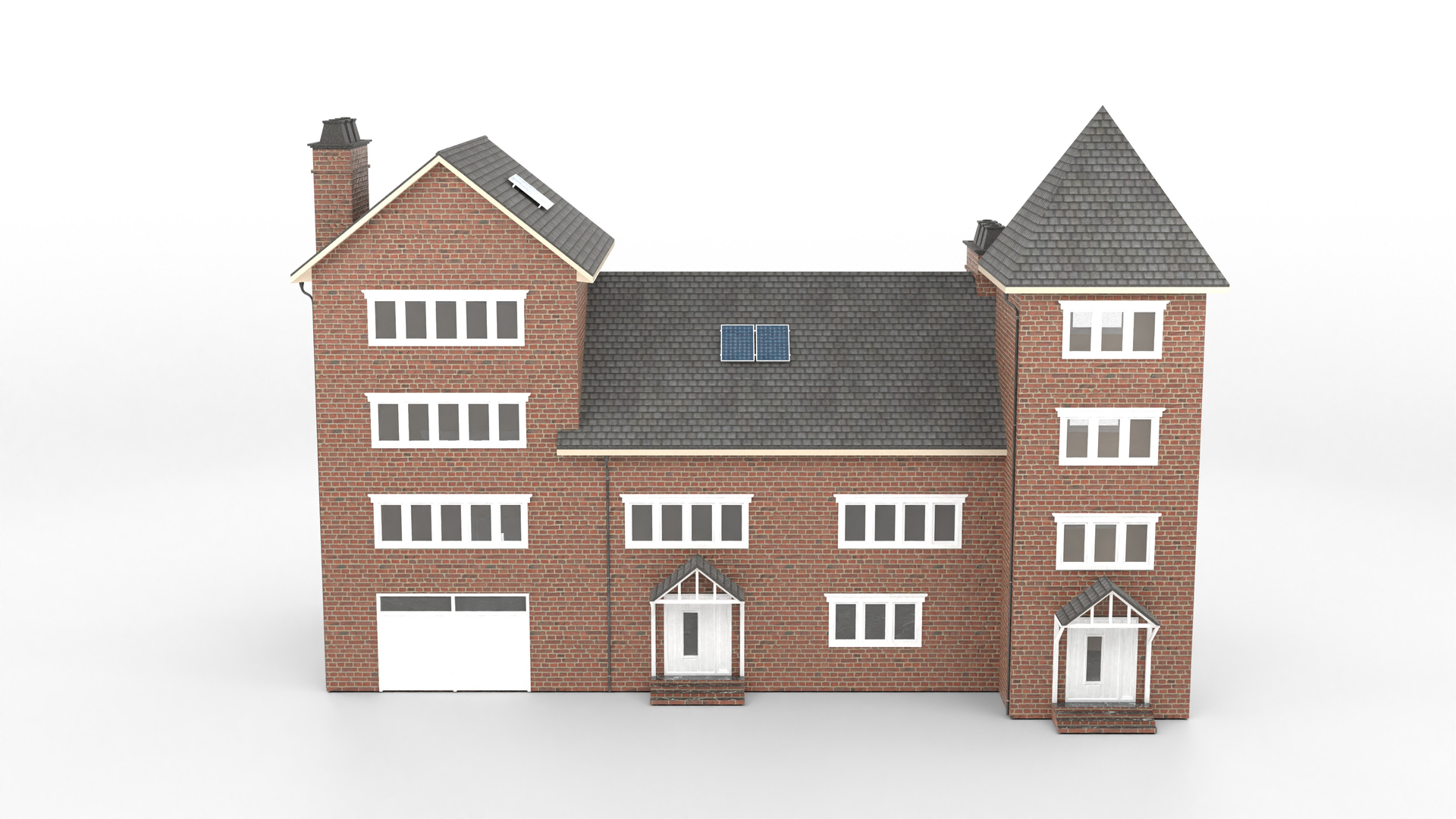 British House Design Collection - 6 Pieces 3D - TurboSquid 2268917