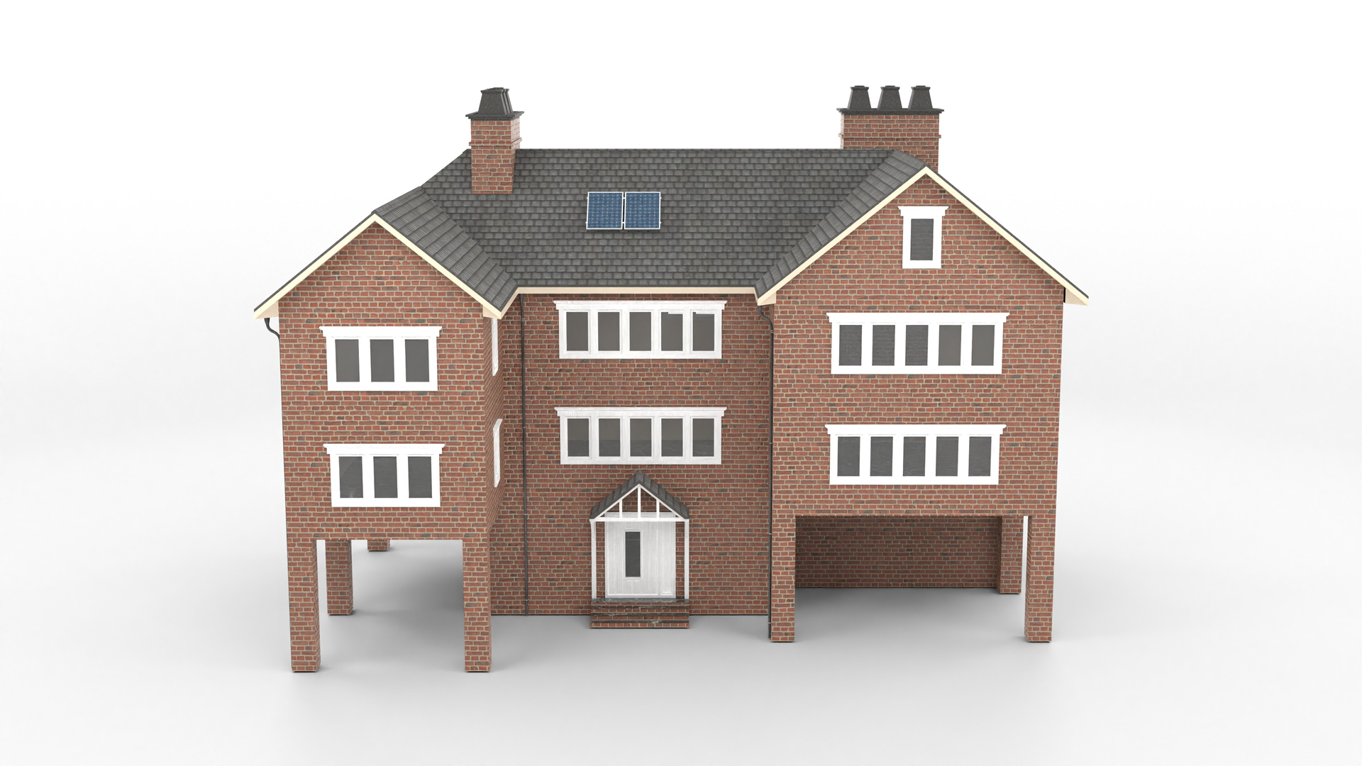 British House Design Collection - 6 Pieces 3D - TurboSquid 2268917