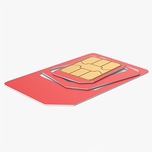 3D Sim Card Models - Browse & Download Formats - TurboSquid