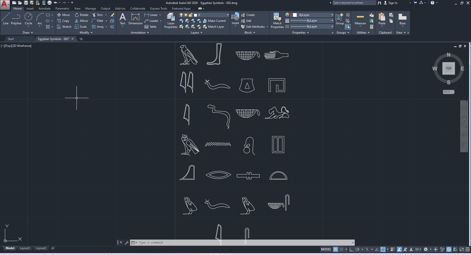 Egyptian Symbols - 002 3D Model - TurboSquid 2230596