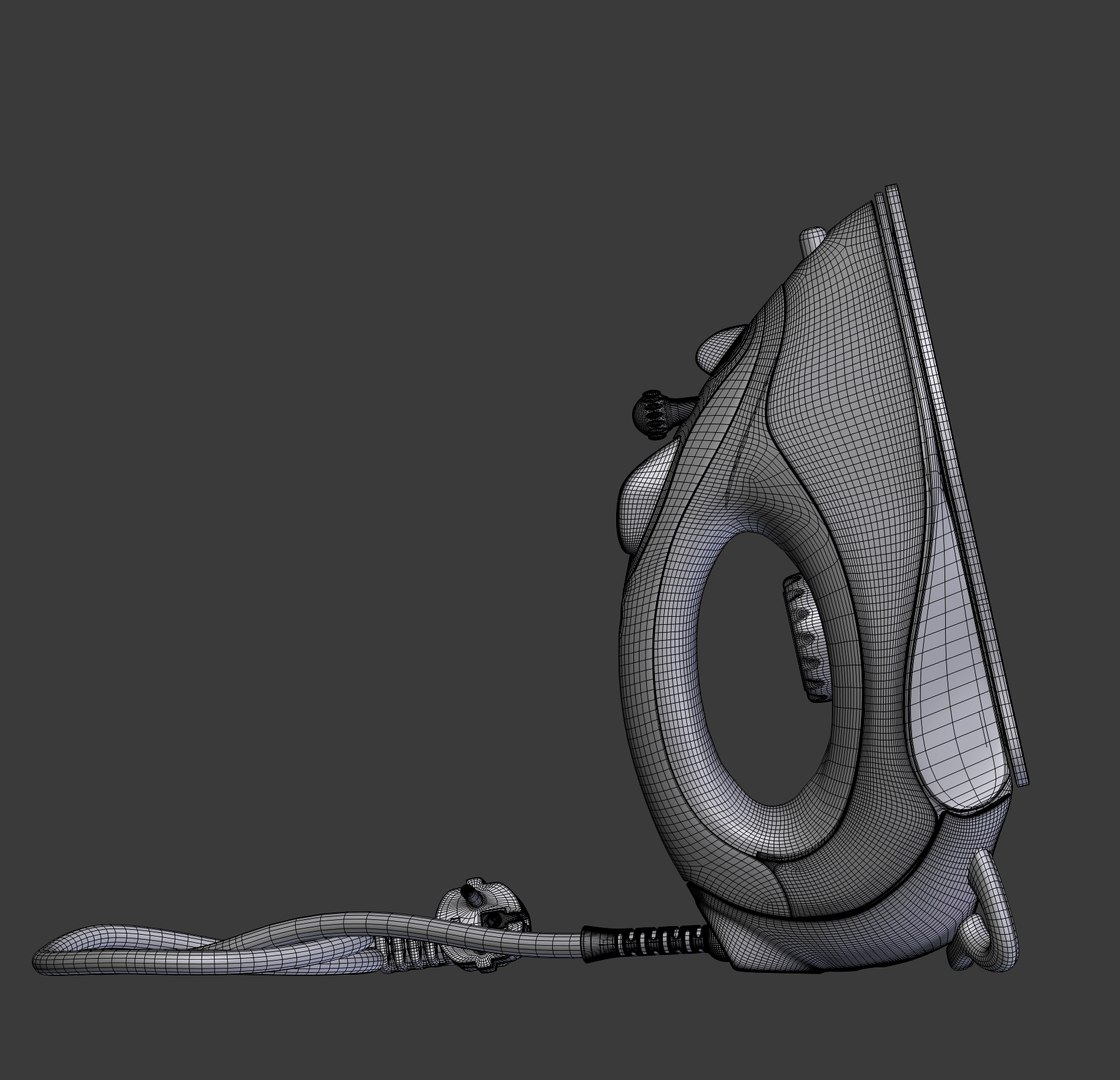 Clothes Iron 3d Model