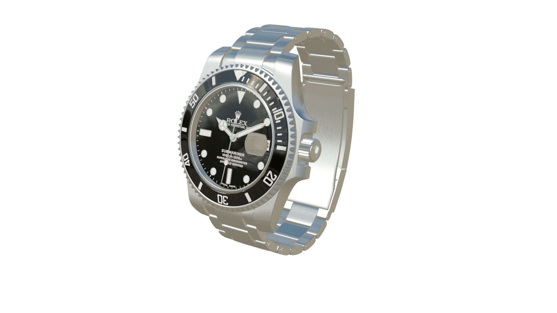 3D ROLEX WATCH - TurboSquid 1990175