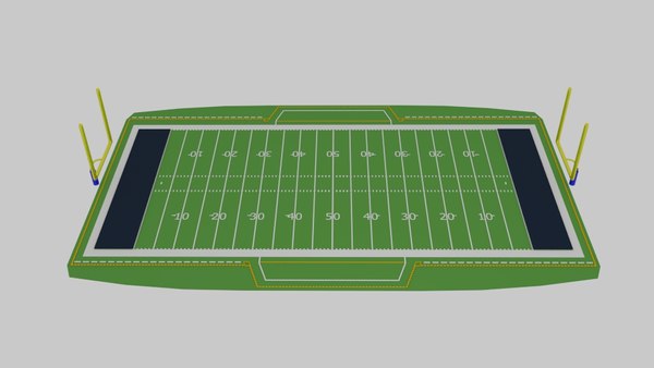 Football Field 3D Models for Download | TurboSquid