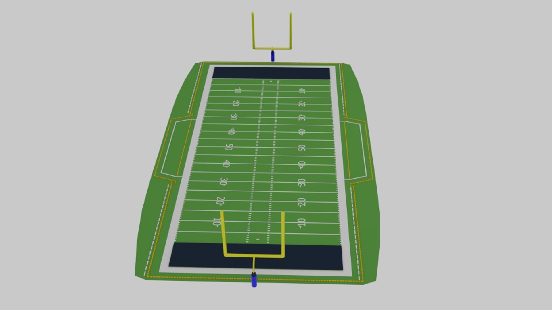 superbowl field 3d model