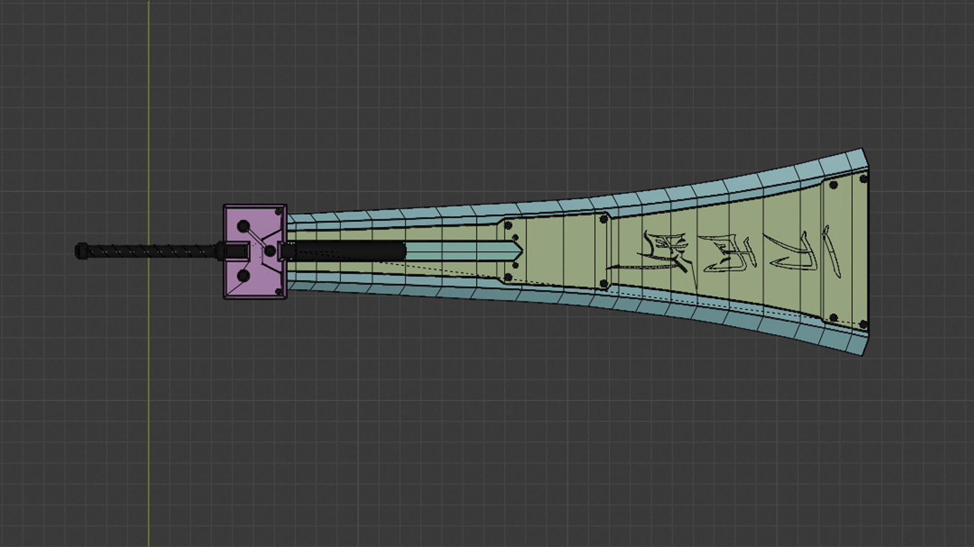 3D Hard Edge Final Fantasy VII Remake Version Model - TurboSquid 1881537