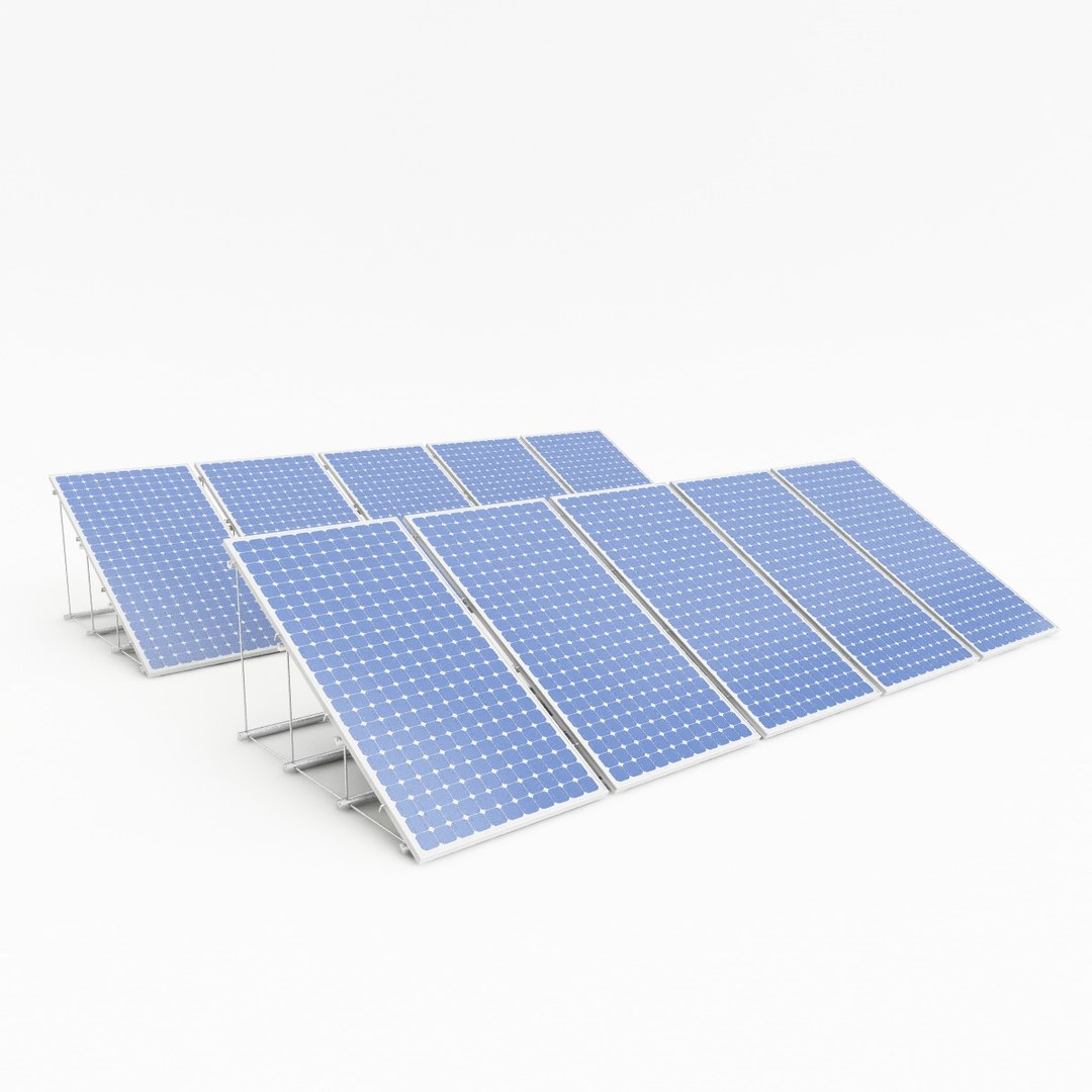 3d Solar Panel