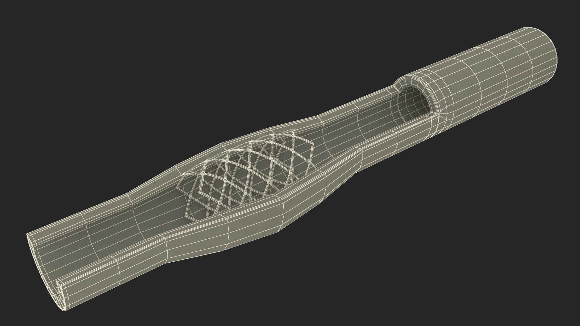Plastic Models Of Stents With Artery 3D Model - TurboSquid 2239722