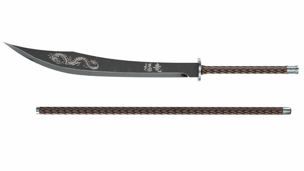 Naginata 3d Model Turbosquid 1753261