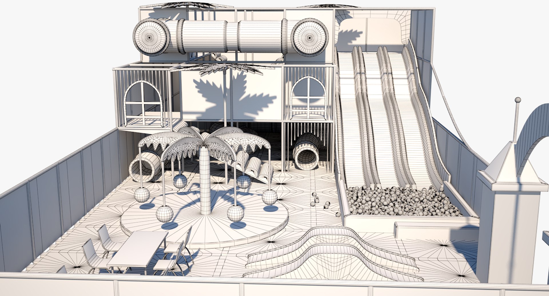 Playground Play 3D Model - TurboSquid 1301930