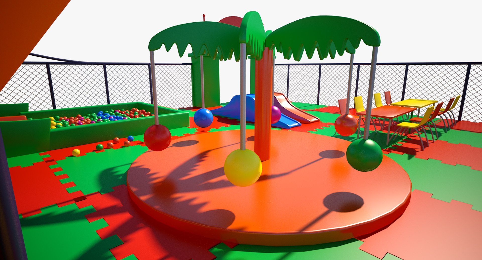 Playground Play 3D Model - TurboSquid 1301930