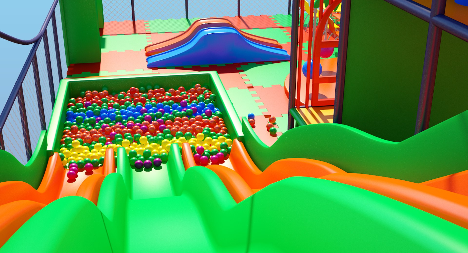 Playground Play 3D Model - TurboSquid 1301930