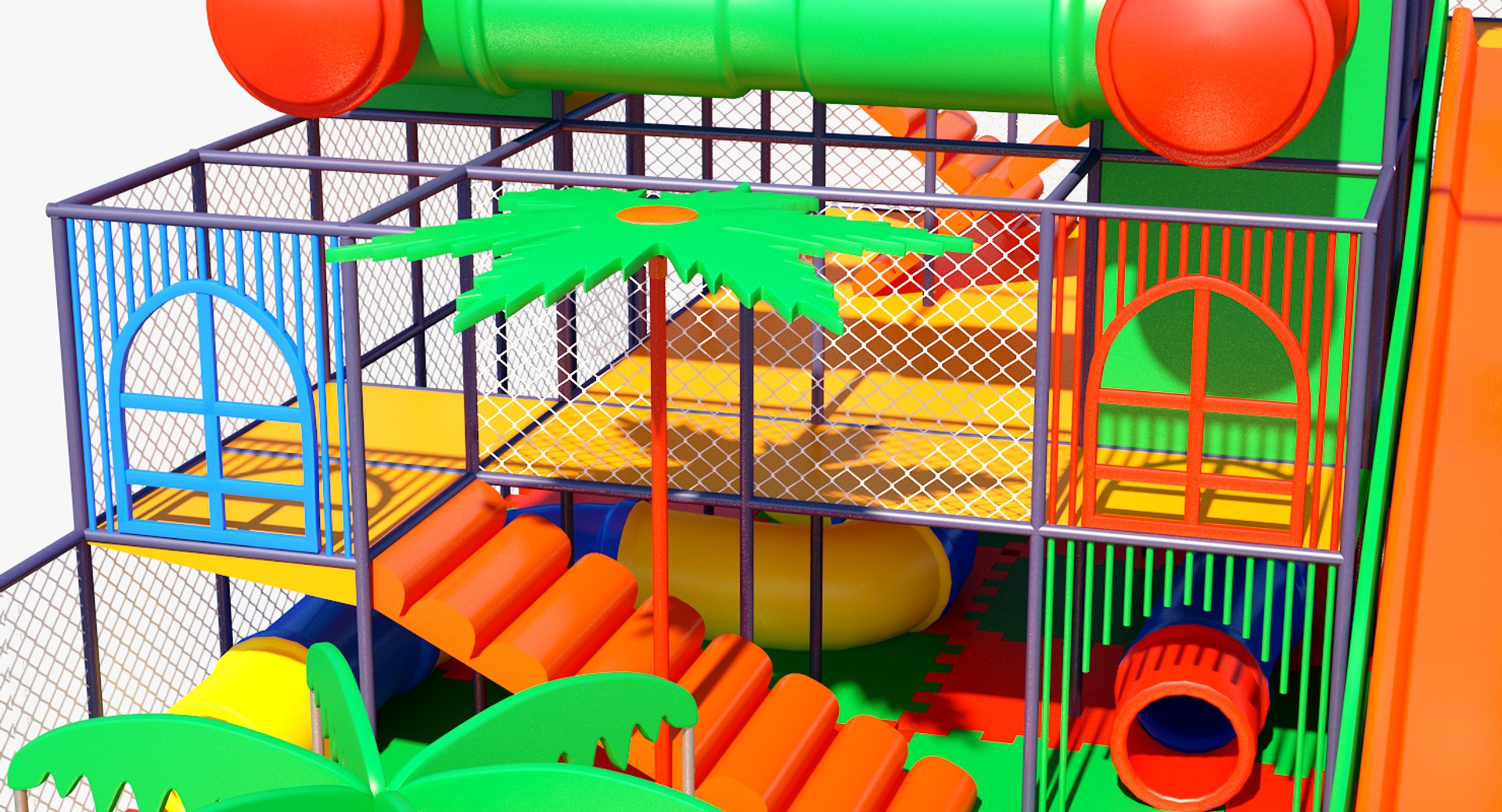 Playground Play 3D Model - TurboSquid 1301930