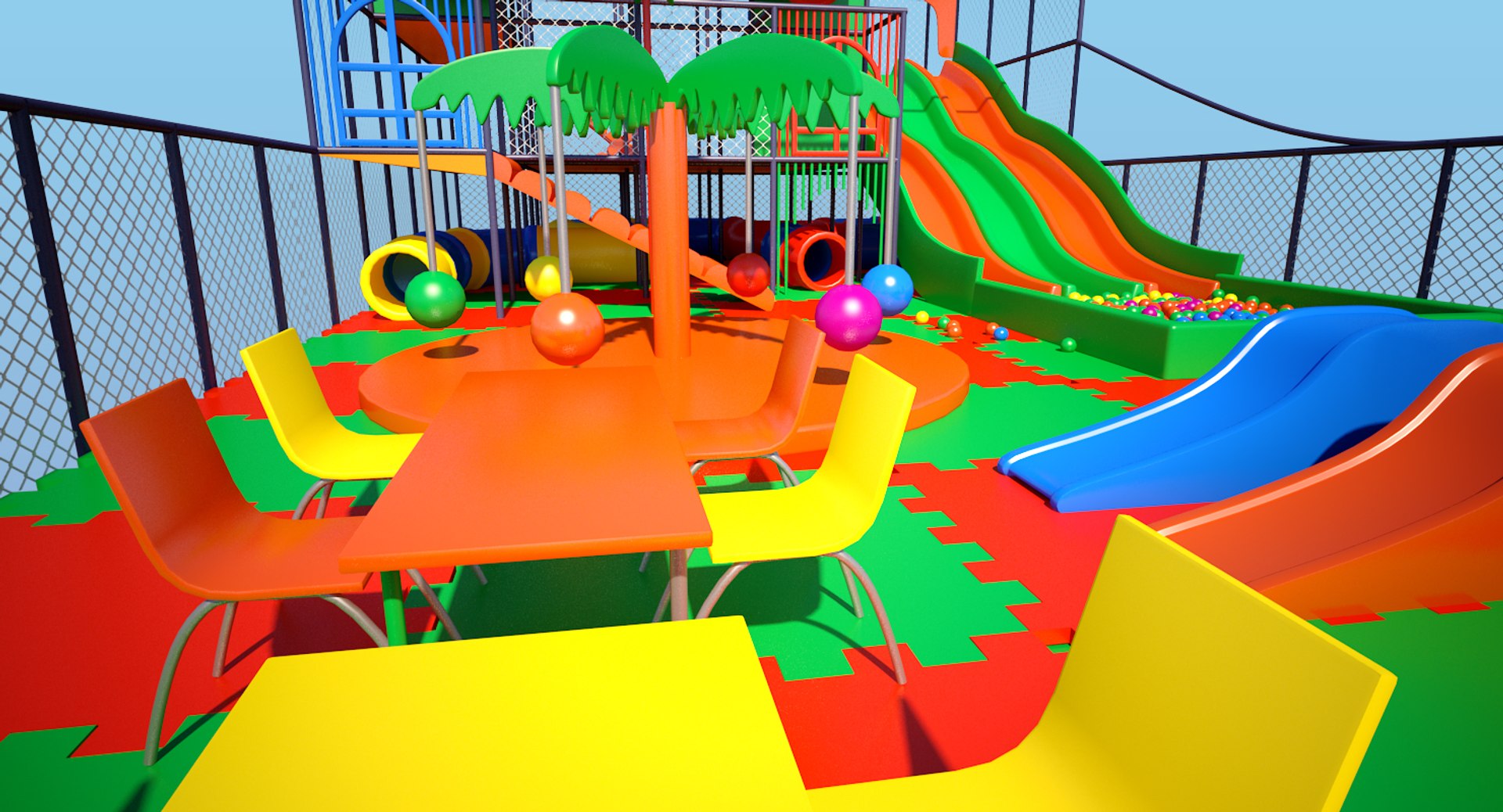 Playground Play 3D Model - TurboSquid 1301930