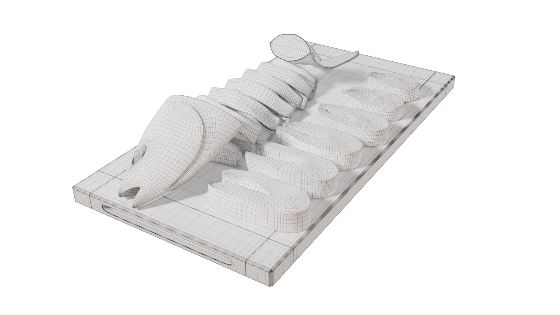 Cut Fish 3D Model - TurboSquid 2267980