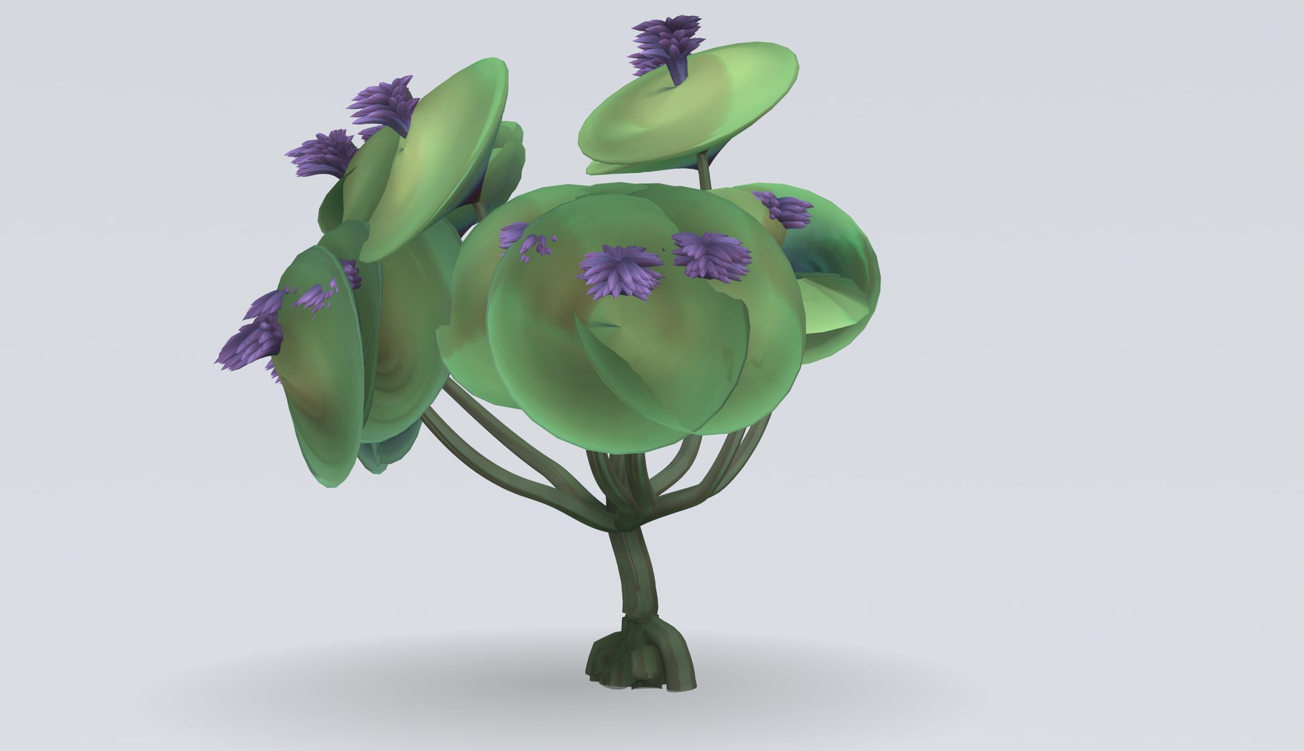 3D Alien Plants Set 010 Model - TurboSquid 2131434