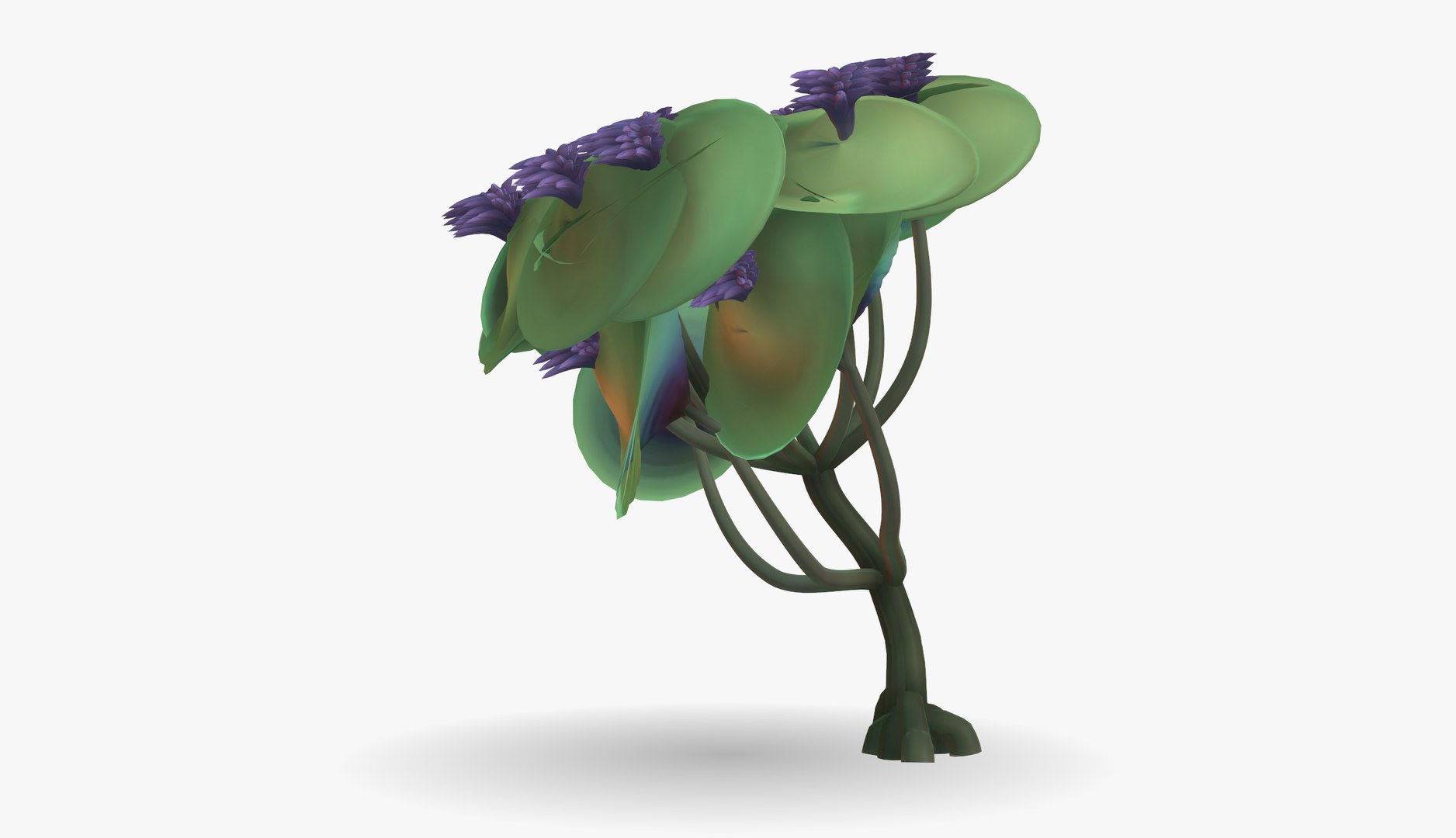 3D Alien Plants Set 010 Model - TurboSquid 2131434