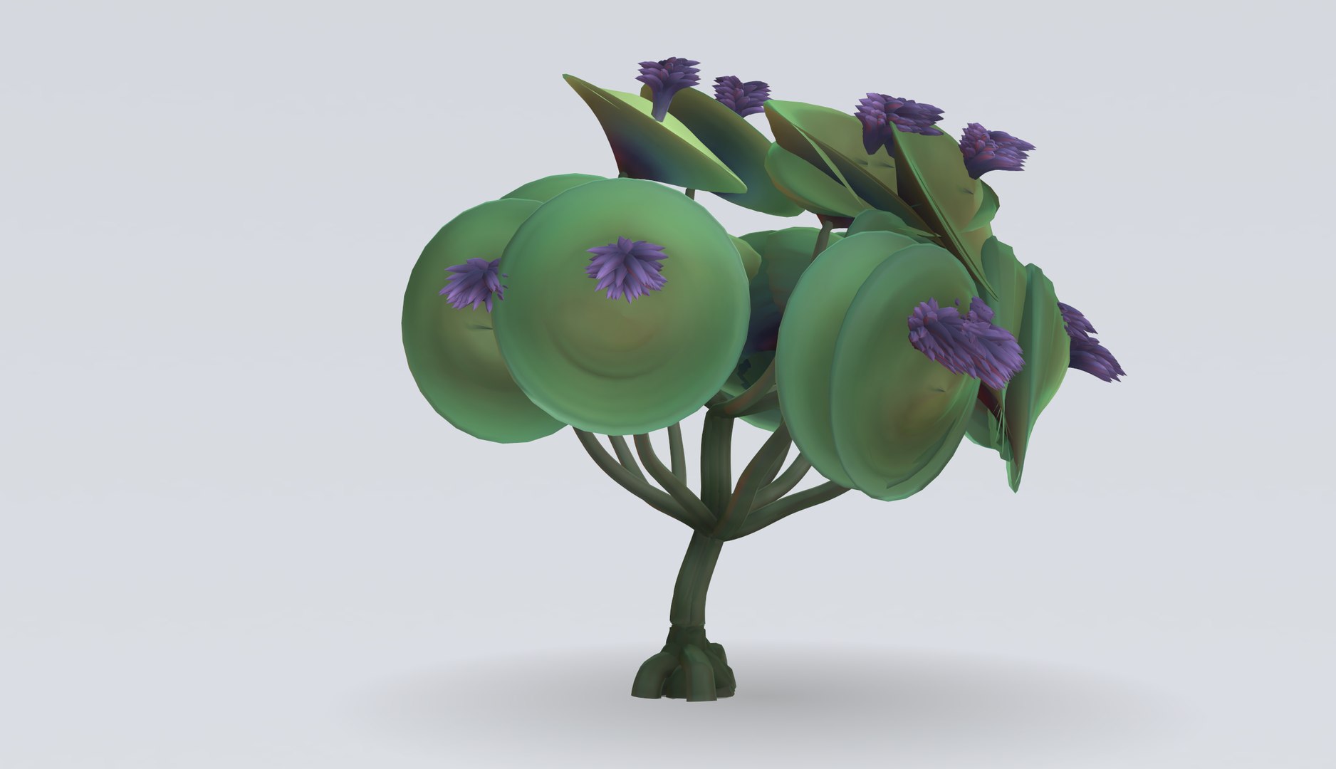 3D Alien Plants Set 010 Model - TurboSquid 2131434