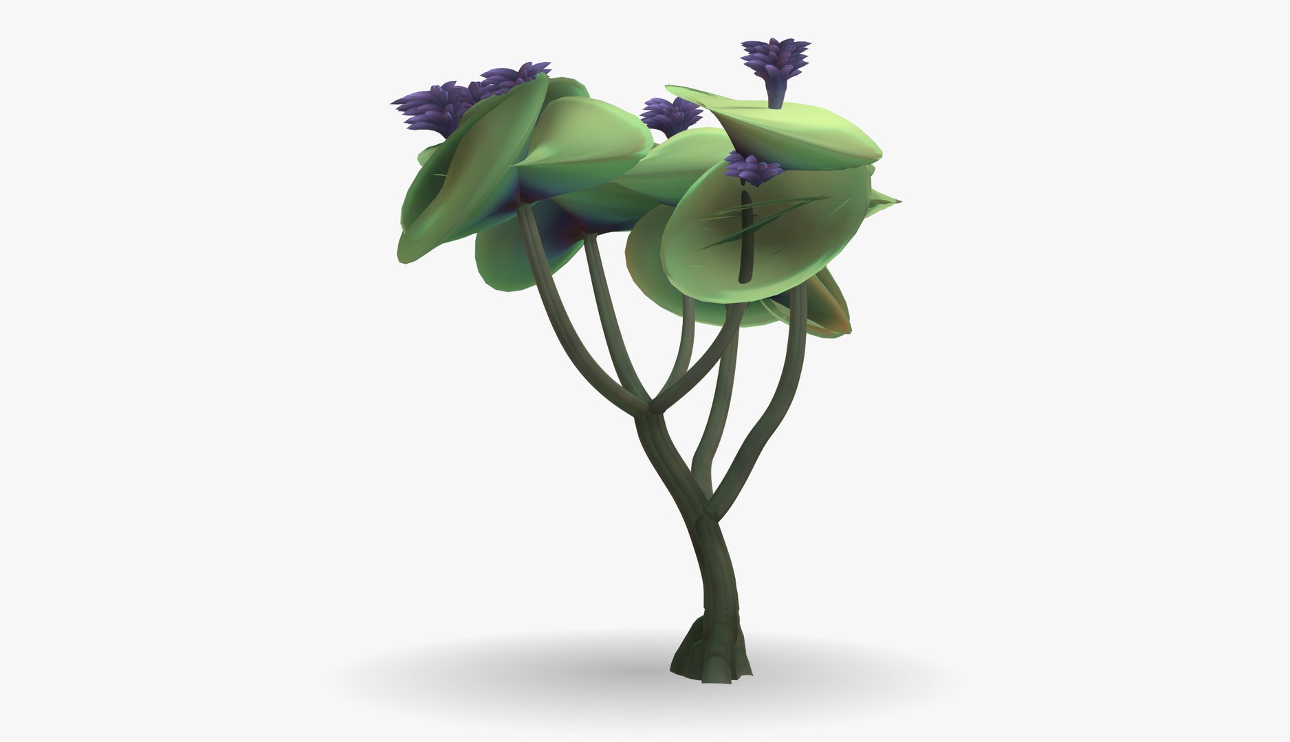 3D Alien Plants Set 010 Model - TurboSquid 2131434