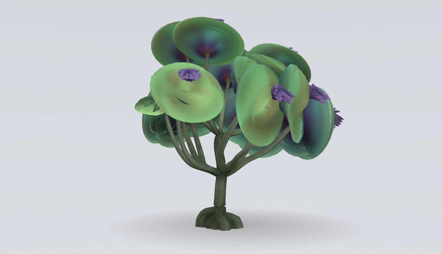 3D Alien Plants Set 010 Model - TurboSquid 2131434