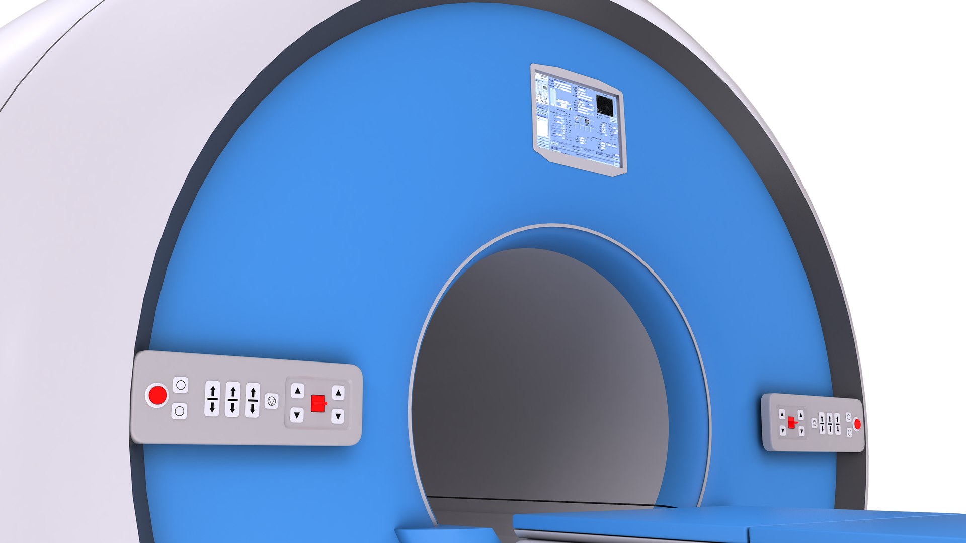 MRI Machine Model - TurboSquid 1868131