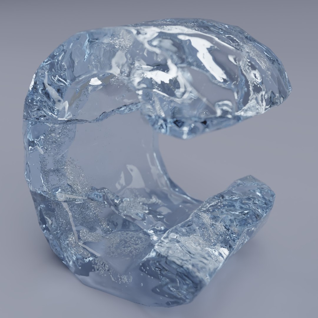 3D Letter C Model - TurboSquid 1341279