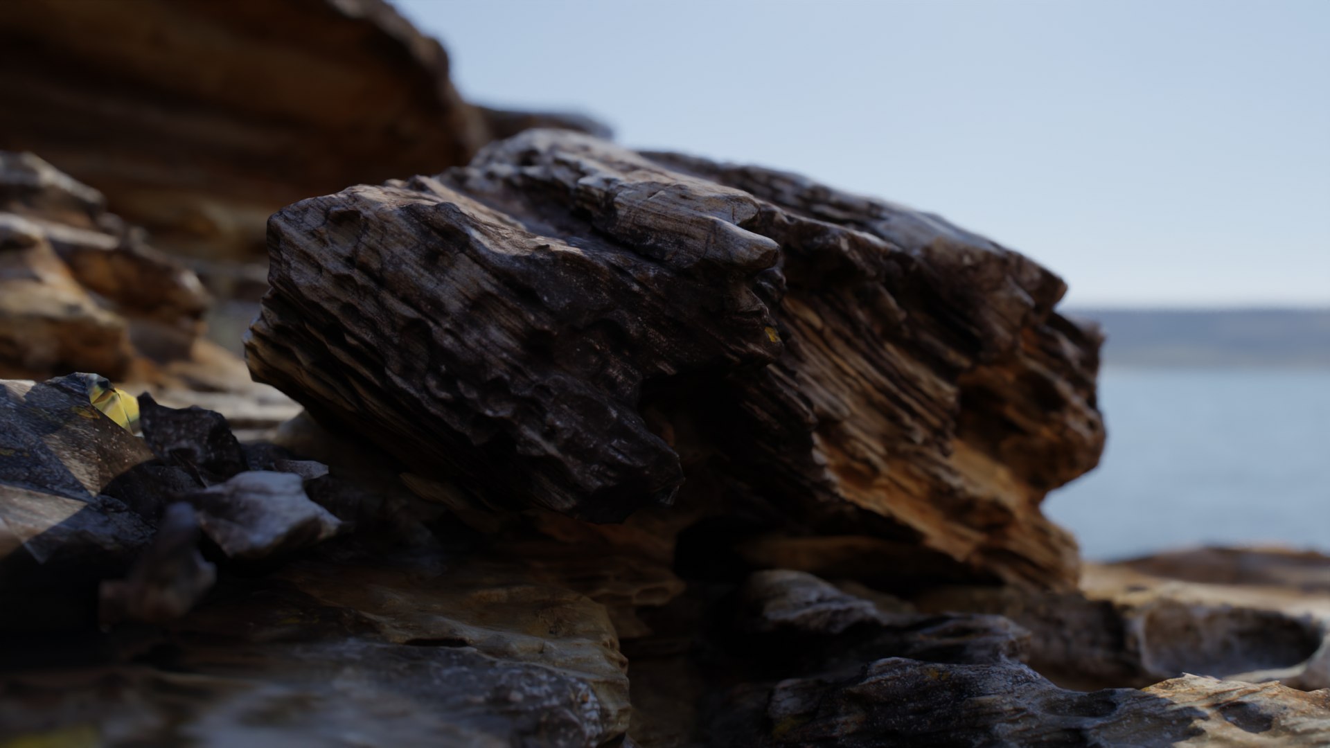 3D Model Scanned Rock Asset - TurboSquid 1485385