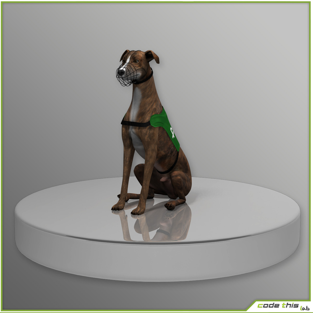 Hound Dog 3d Model