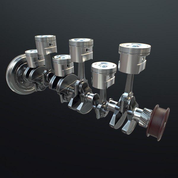 3d model r6 engine