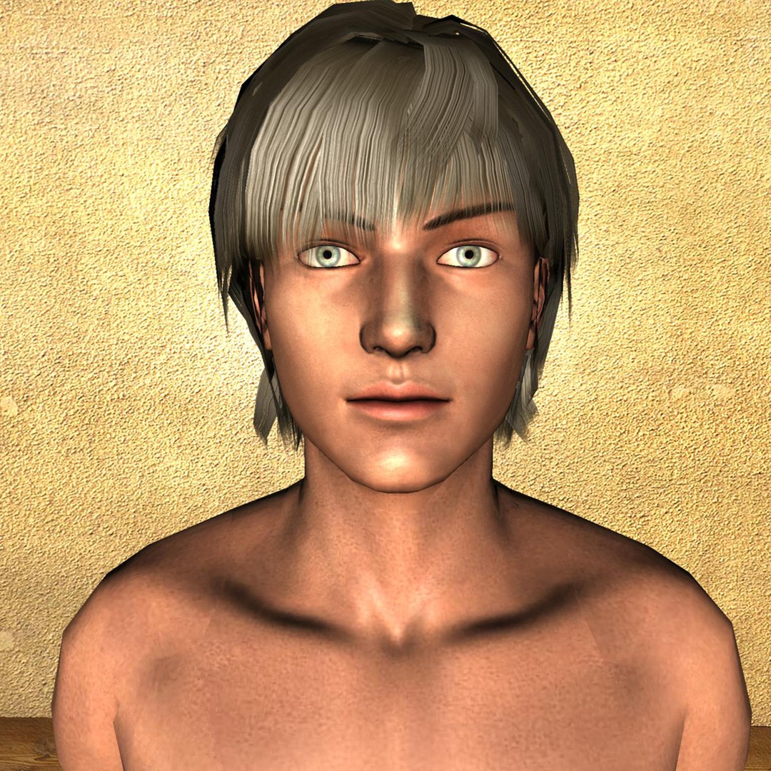 Kaiji Male Character Human 3d Model