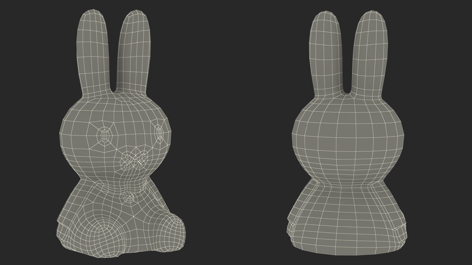 Miffy Star Light Rabbit Lamp Model - TurboSquid 2075470