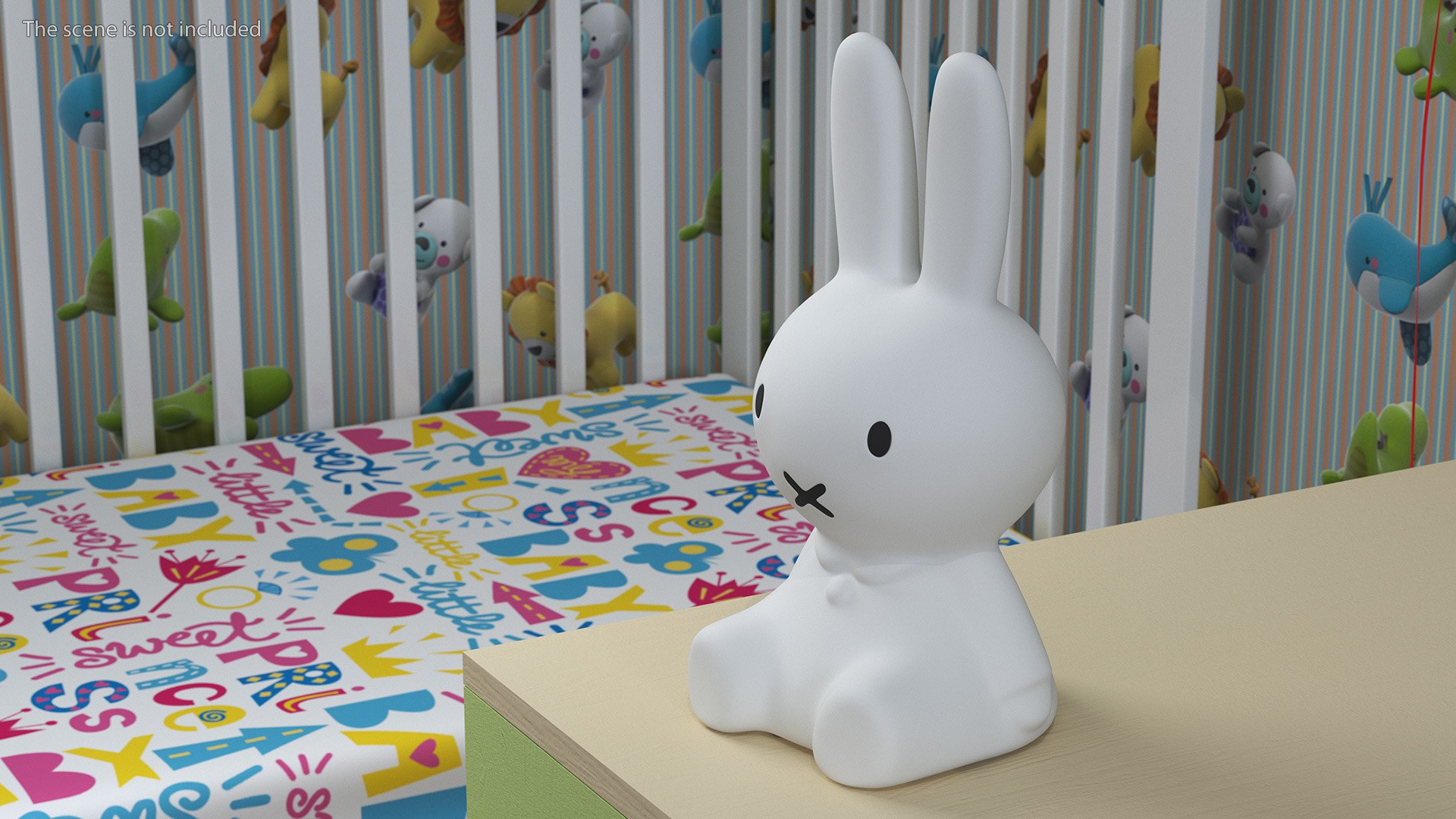 Miffy Star Light Rabbit Lamp Model - TurboSquid 2075470