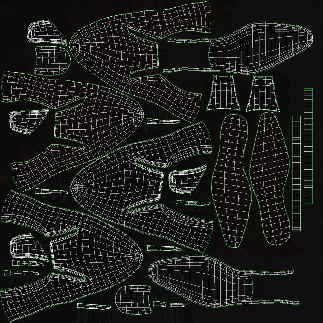 Formal Shoes 3D Model - TurboSquid 1271700