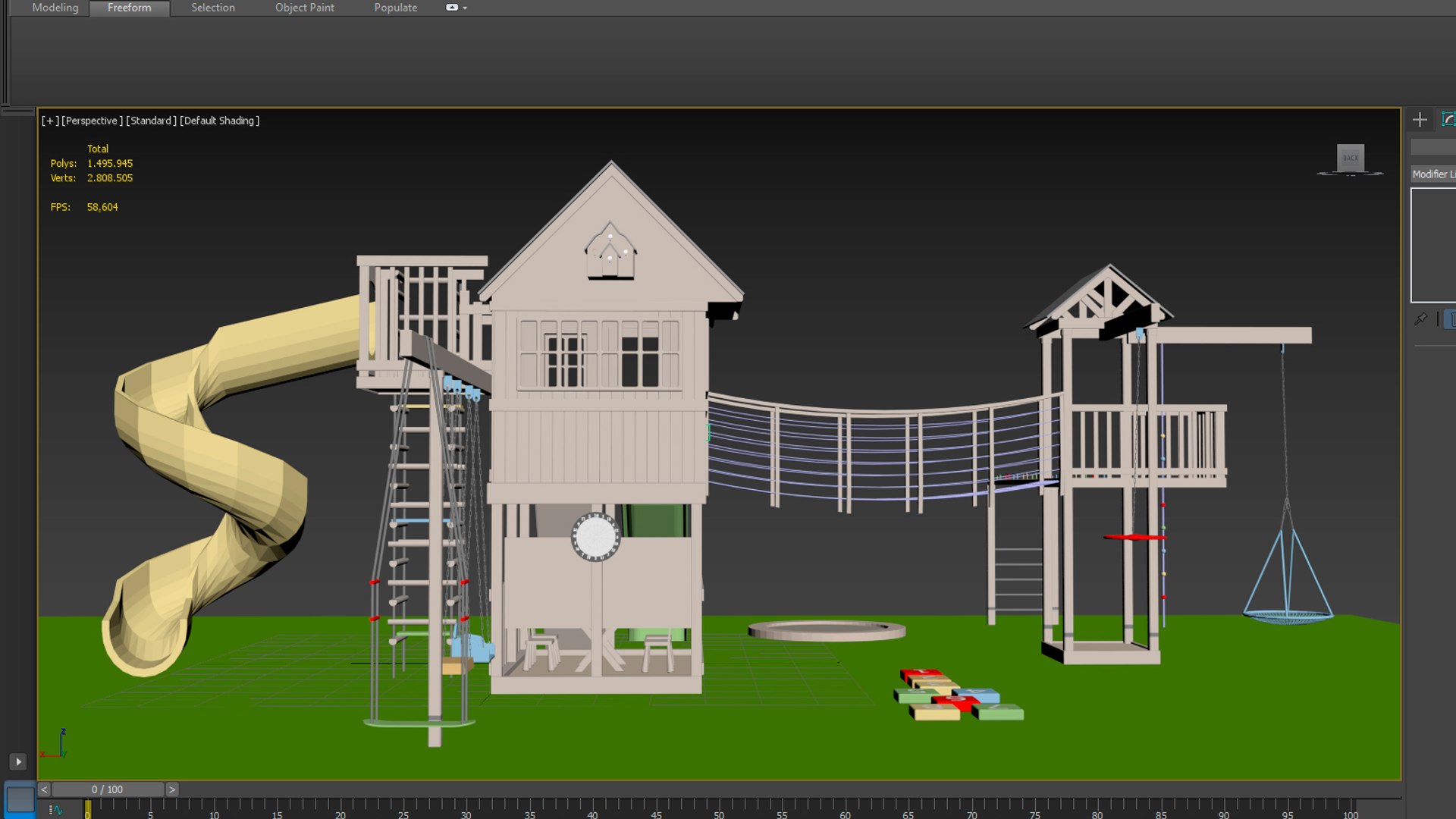 3D Play Wood Wooden - TurboSquid 1399492