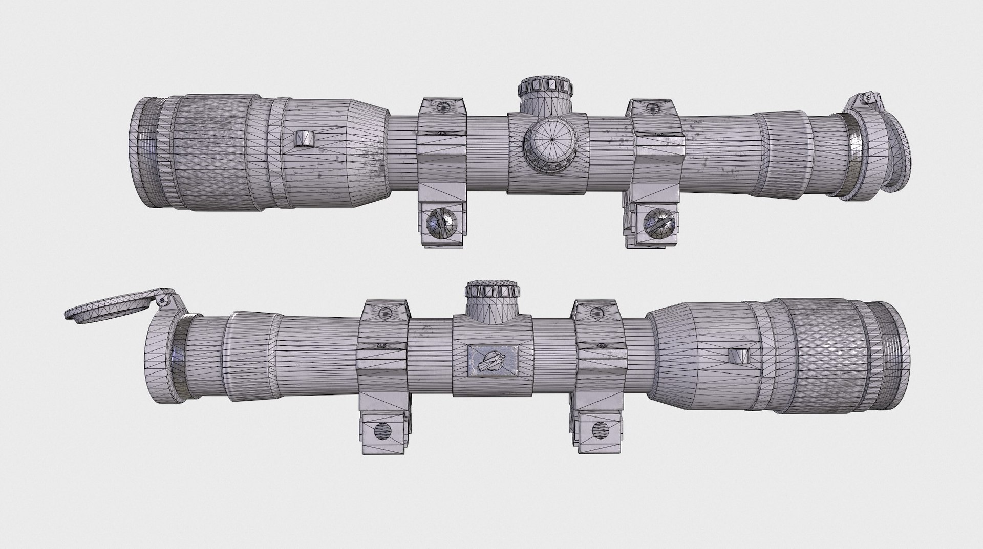 3D Optical Scopes 2 - TurboSquid 2236197