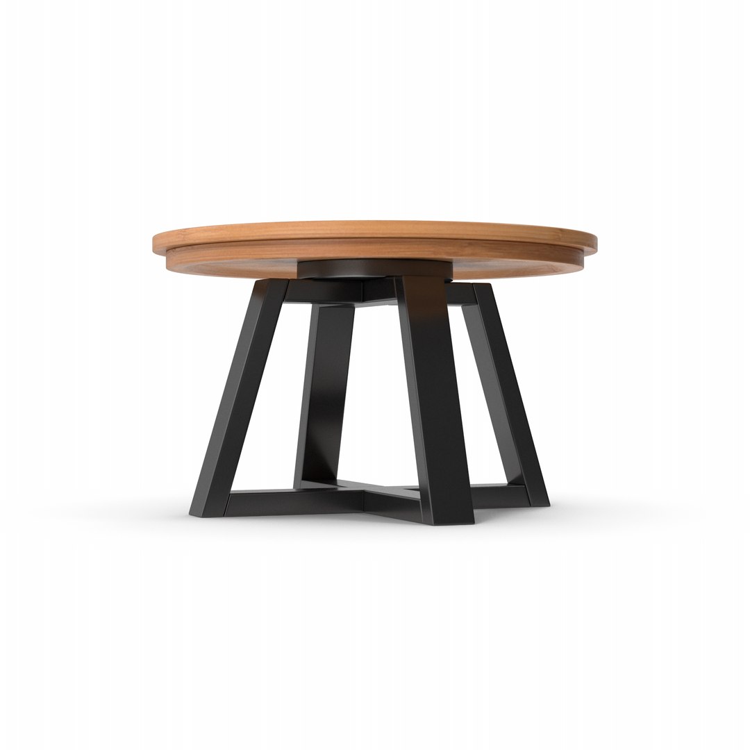3D Model Wooden Ring Table - TurboSquid 1841009