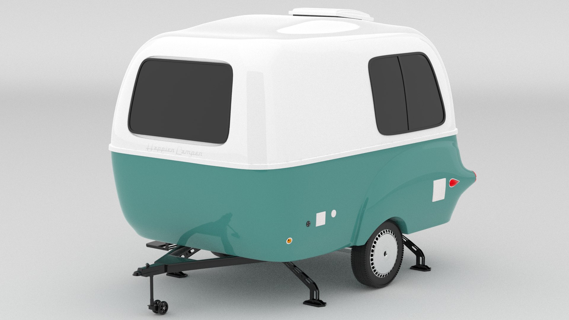Happier Camper HC1 Studio Topanga Turquoise Model - TurboSquid 2240441