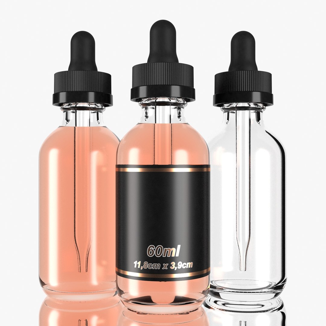 Vape Bottles Model - TurboSquid 1547509
