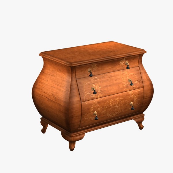 x veneered bombay chest