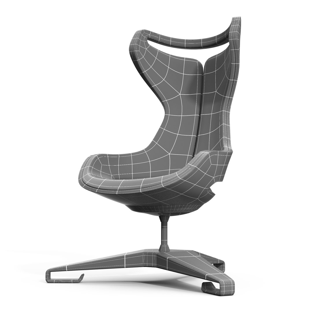 3D Modern Chair Model - TurboSquid 1537865