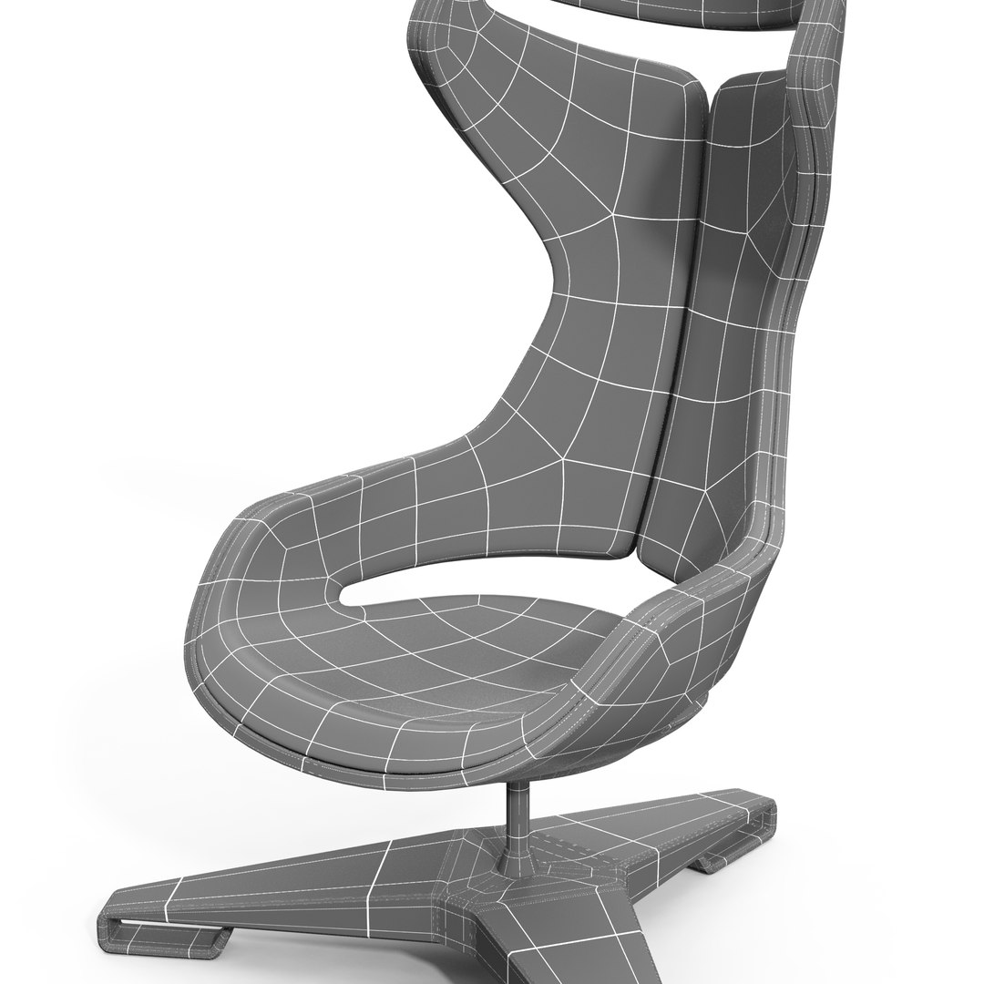 3D Modern Chair Model - TurboSquid 1537865