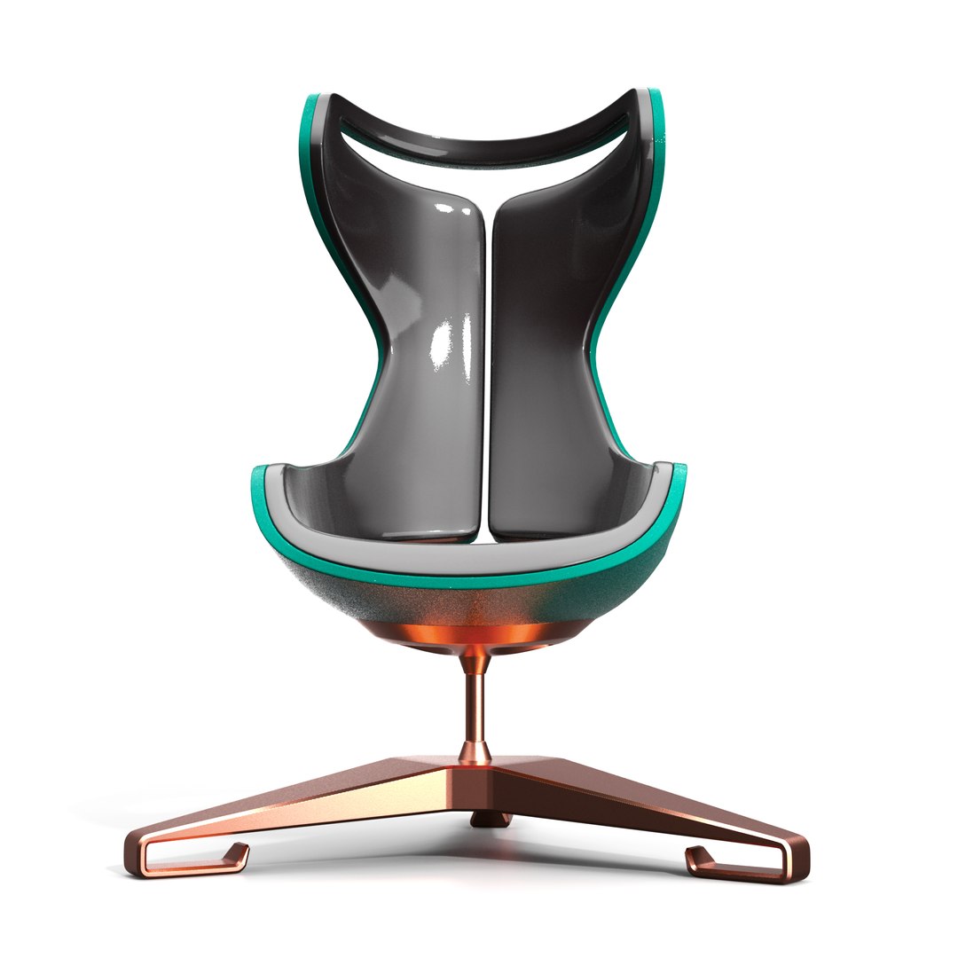 3D Modern Chair Model - TurboSquid 1537865