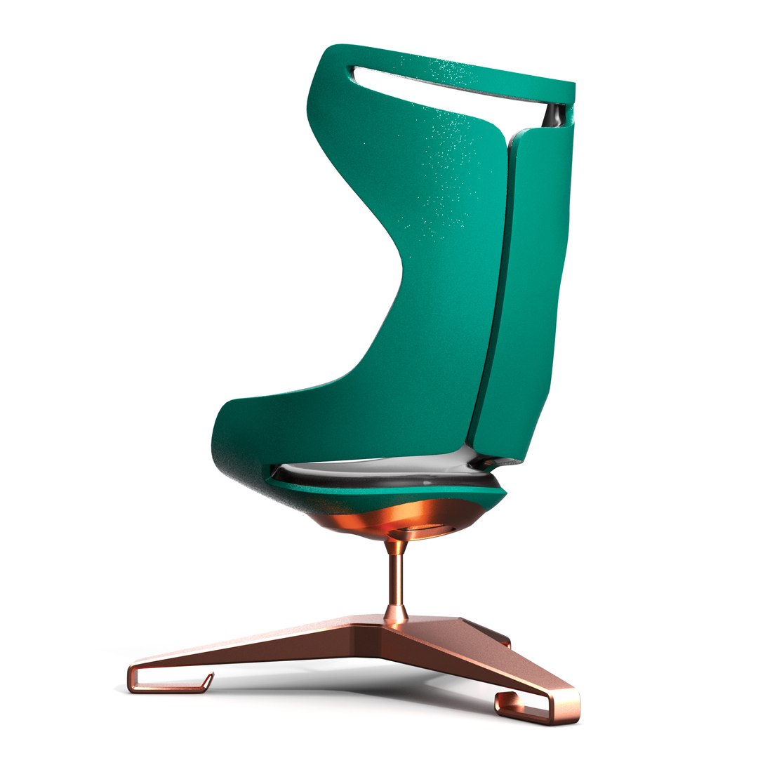 3D Modern Chair Model - TurboSquid 1537865