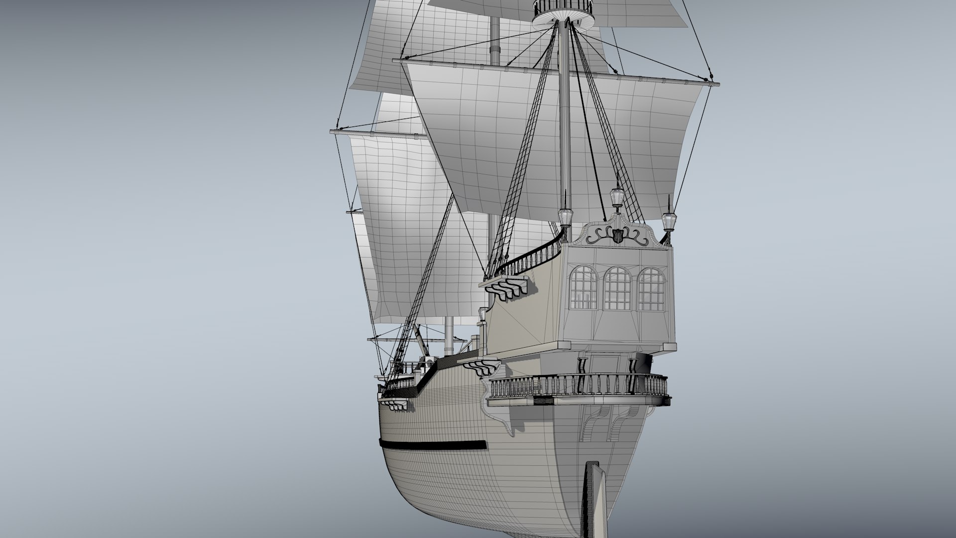 Realistic Ship 3D Model - TurboSquid 2146585