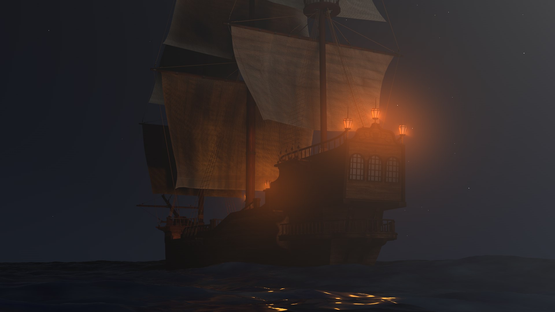 Realistic Ship 3D Model - TurboSquid 2146585