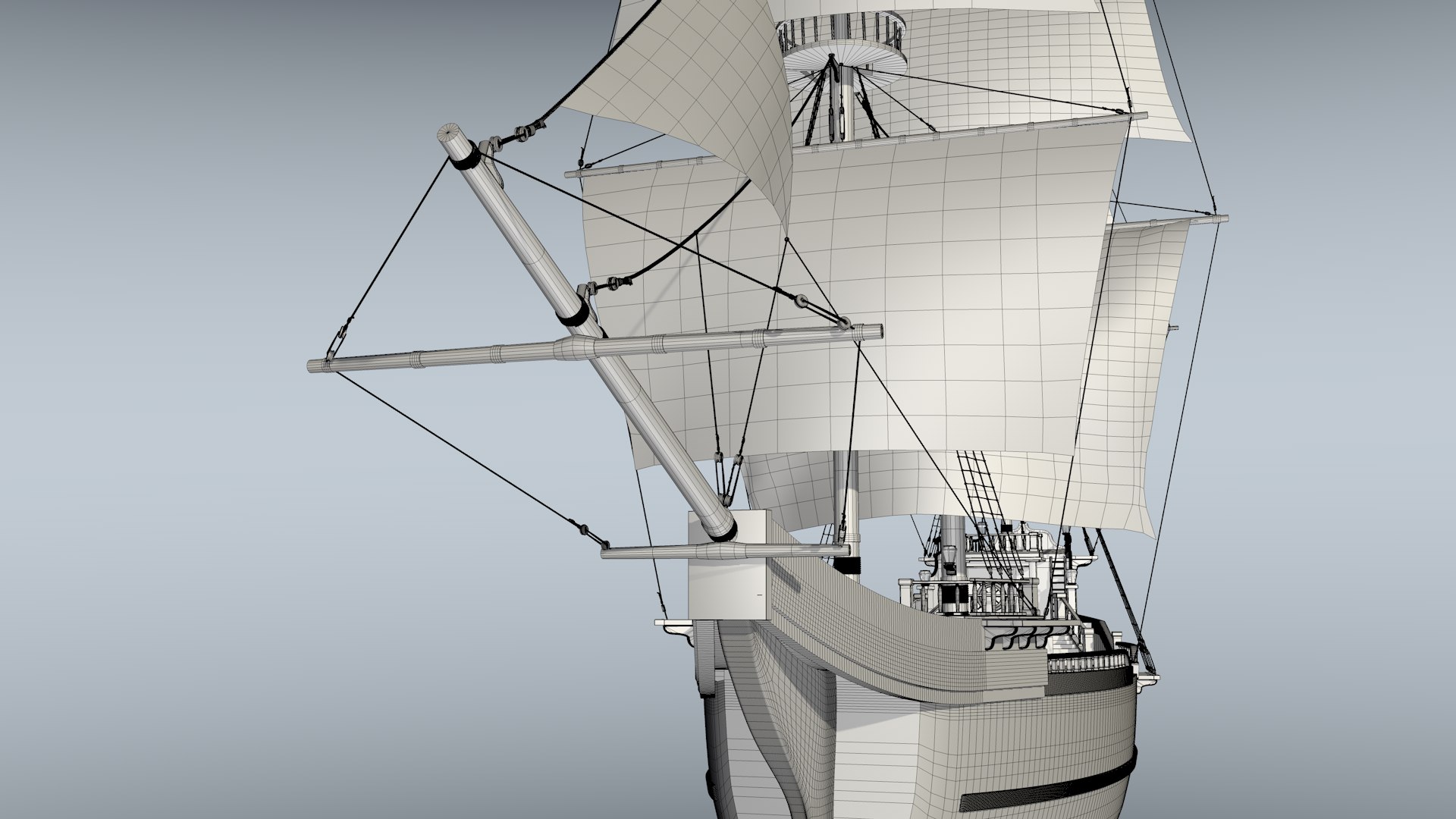 Realistic Ship 3D Model - TurboSquid 2146585