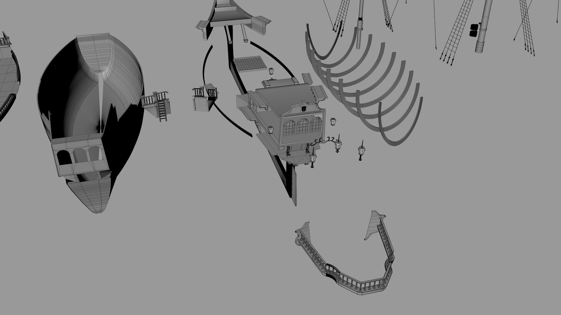 Realistic Ship 3D Model - TurboSquid 2146585