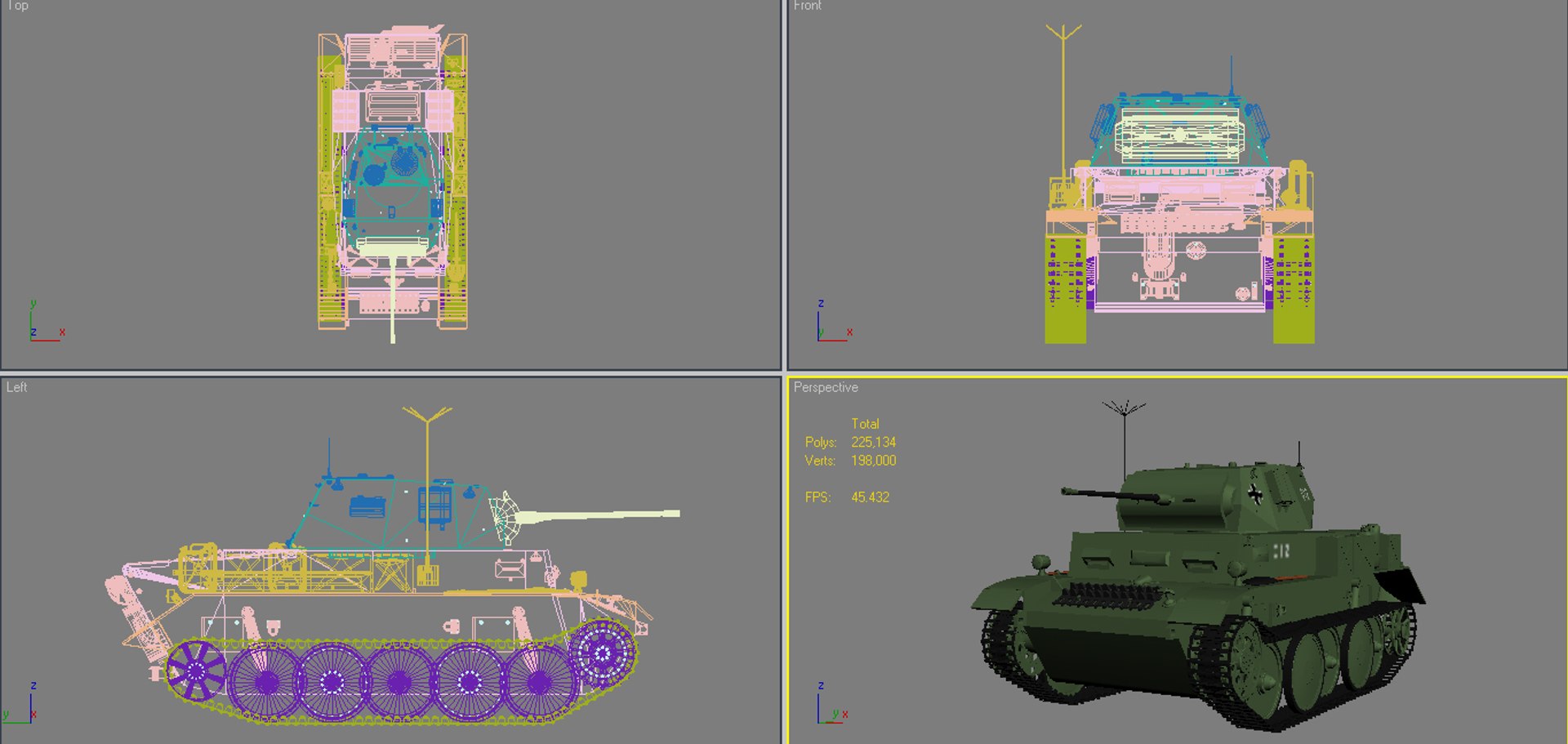 Panzer II Ausf L 3D Model - TurboSquid 1790176