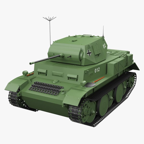 modelo 3d Panzer II Ausf L - TurboSquid 1790176