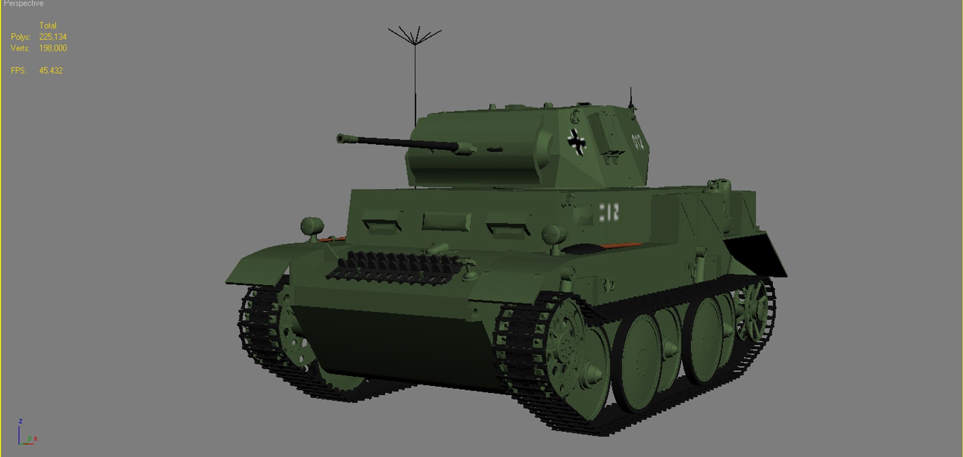 Panzer II Ausf L 3D Model - TurboSquid 1790176